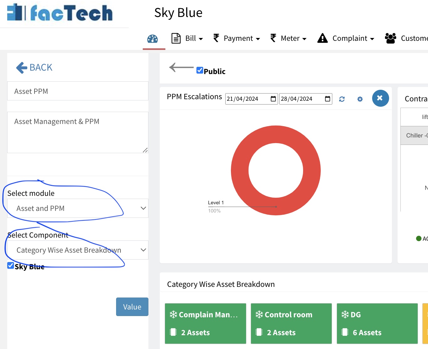 How to get Site all Equipment Status in dashboard? - Facility Technology